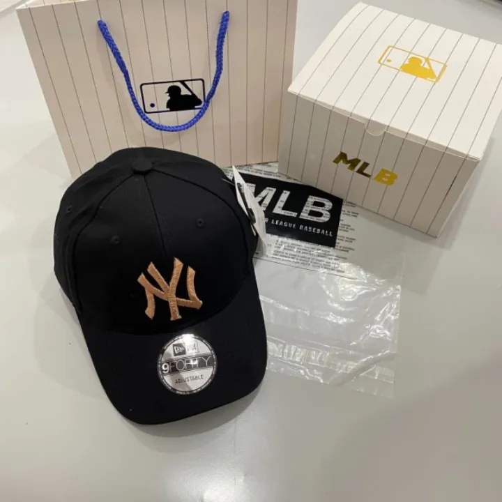 Most Popular Mlb 9FORTY BLACK GOLD NEW ERA LIMITED EDITION BASEBALL CAP ...