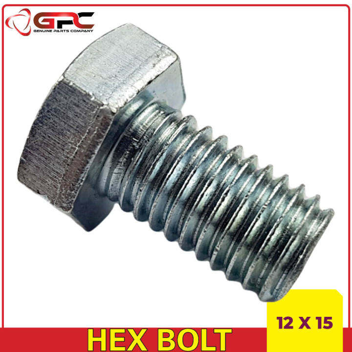 12MM GPC Hex Bolt (Hardware, Automotive) | Lazada PH