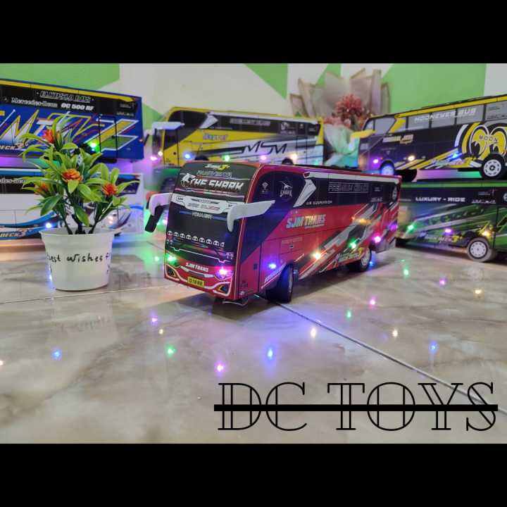 MAINAN TERBARU MINIATUR BUS TELOLET BASURI SJM TRANS FULL LAMPU ... MAINAN TERBARU MINIATUR BUS TELOLET BASURI SJM TRANS FULL LAMPU ...