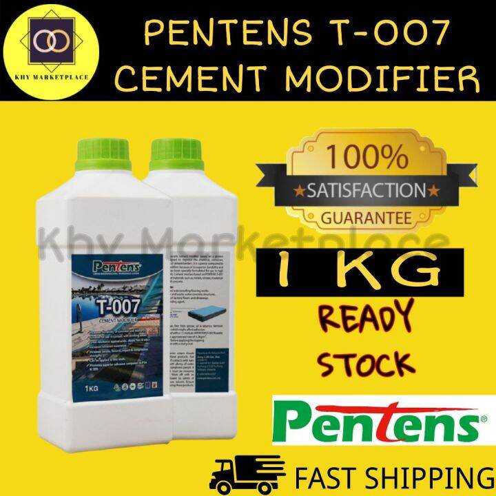 PENTENS T-007 1 KG Cement Modifier Pentens Waterproofing Primer WP ...