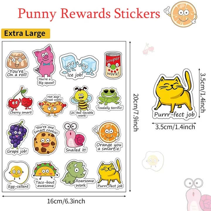 Waterproof Rewards Stickers Motivational Stickers Inspiration Positive ...