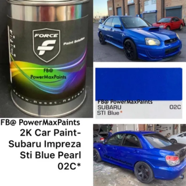Subaru Color Code Blue
