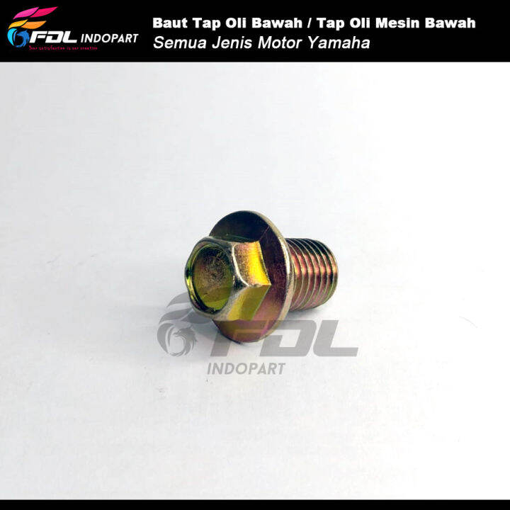 Baut Tap Oli Yamaha / Baut Oli Mesin Bawah Yamaha / Baut Oli Mesin ...