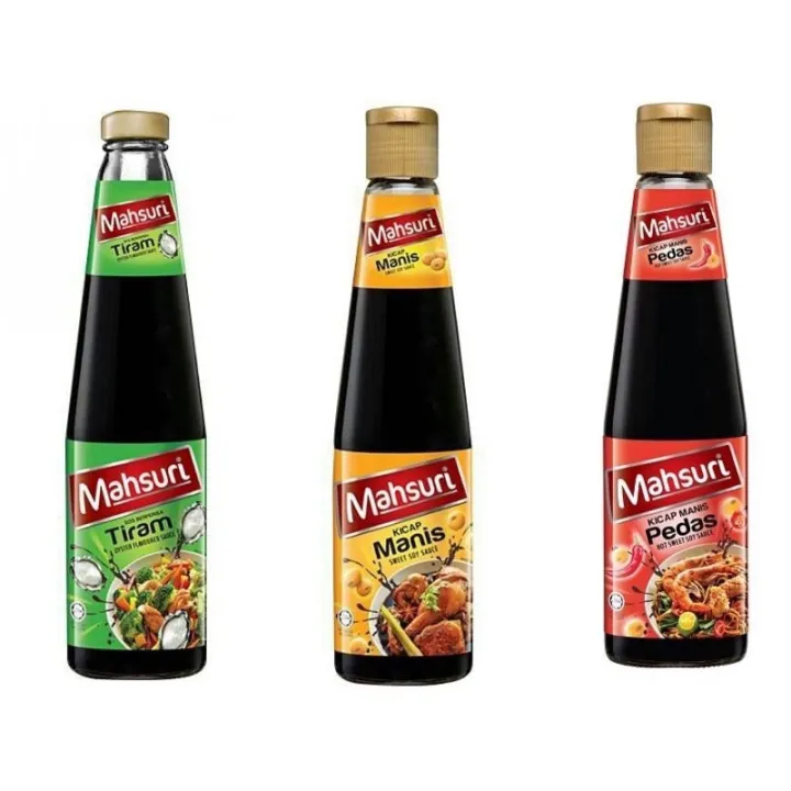 Mahsuri Kicap Manis | Kicap Manis Pedas | Sos Tiram 255g/510g | Lazada
