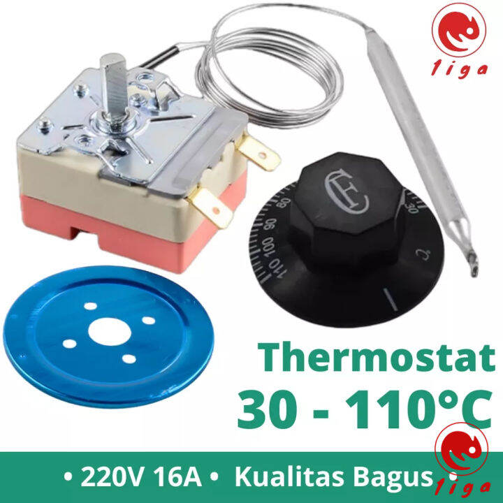 Temperature Control Thermostat WJA 30-85 30-110 50-300 Derajat | Lazada Indonesia