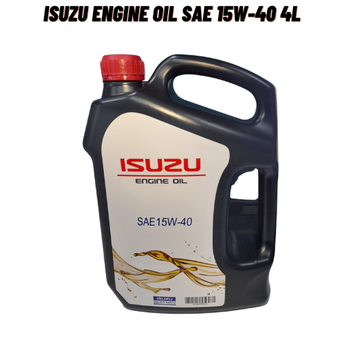 Isuzu Engine Oil SAE 15W-40 4L 15W40 | Lazada PH