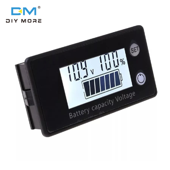 diymore 2 in 1 function black and white screen digital voltmeter 6133A ...