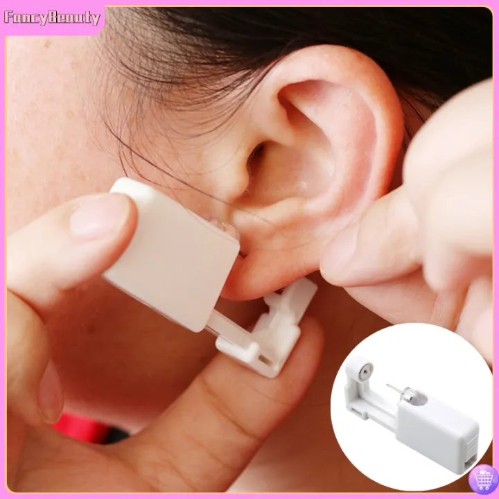 1 Pc Disposable Safe Painless Ear Piercing Nose Studs Piercing Machine ...
