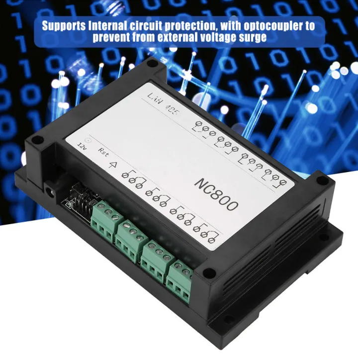 【ลดสุดใจ】250V/AC 10A โมดูล8-Channel Relay Switch RJ45รีโมทคอนโทรล Tcp/Ip Tcp/Ip ควบคุมระยะไกล ...