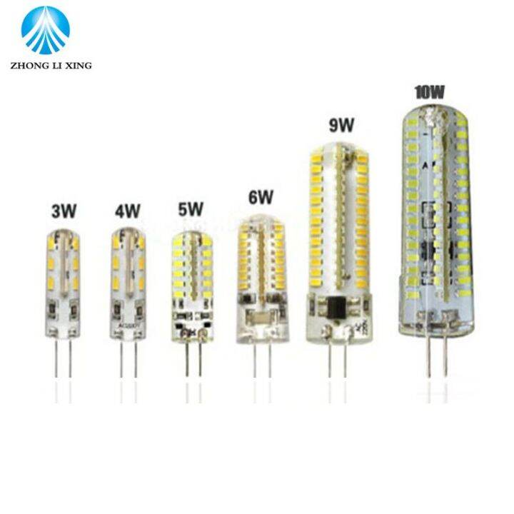 Led G9 G4หลอดไฟ Led E12 E14หรี่แสงได้ Lampada 12V 220V Spotlight หลอดไฟ3014 SMD 24-Led 120องศา ...