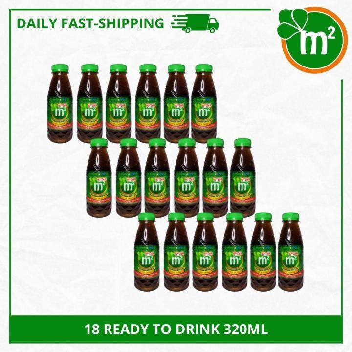 1 Box Ready to Drink M2 Malunggay Okra Luya Tea Drink 320ml For Kids ...