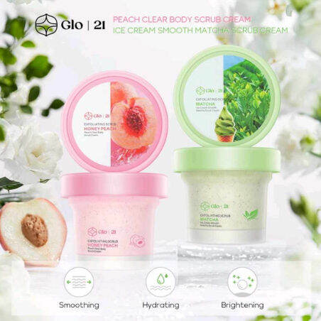 GLO21 200g EXFOLIATING SCRUB Smoothing Hydrating Brightening | Lazada PH