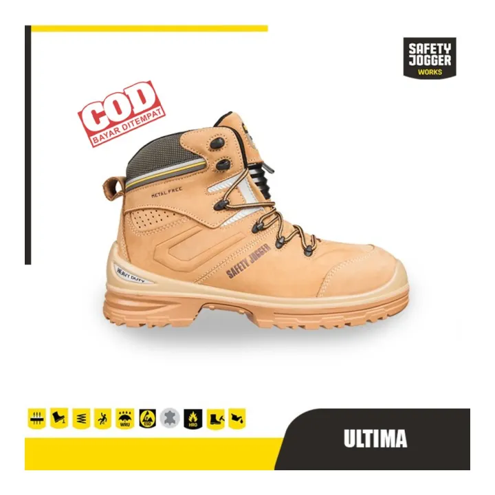 SEPATU SAFETY JOGGER ULTIMA S3 HRO SRC ESD METAL FREE - sepatu safety ...