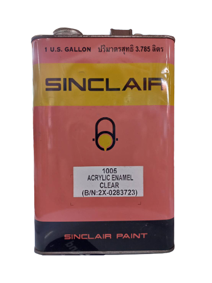 **ส่งฟรี** ซินแคลร์ Sinclair อะคริลิคเคลือบใส # 1005 สูตรน้ำมัน (Clear ...