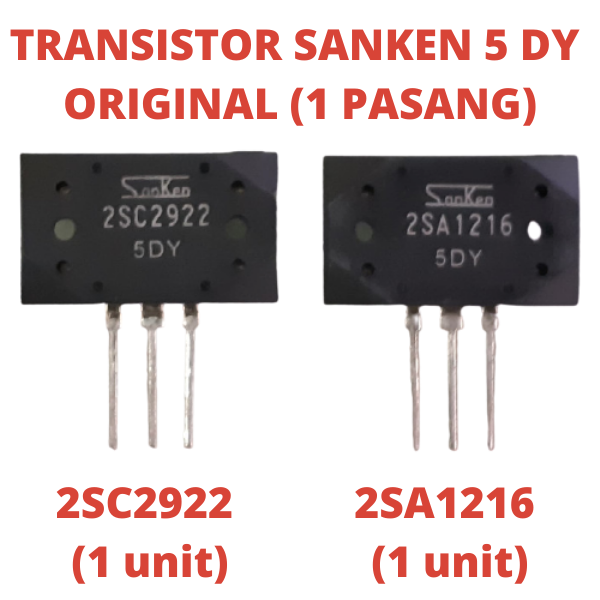 TR SANKEN 5DY ORI 2922 1216 JAPAN ORY 2SC2922 2SA1216 2SC-2922 2SA-1216 SC-2922 SC2922 C2922 ...