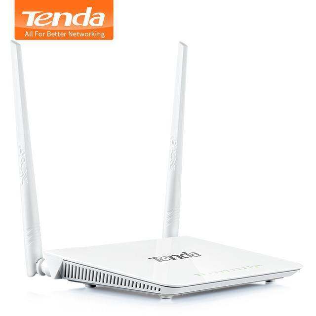 Tenda D301 V2 Wireless 300mbps ADSL2+ Modem WiFi Streamyx Router with ...