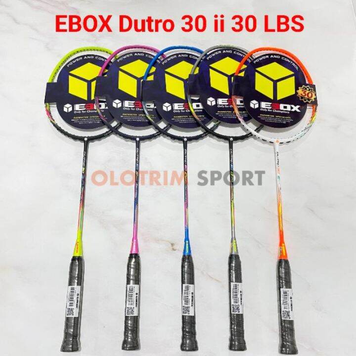 Raket Badminton EBOX DUTRO 30 ii 2 30lbs ASTRO 26 Original | Lazada Indonesia