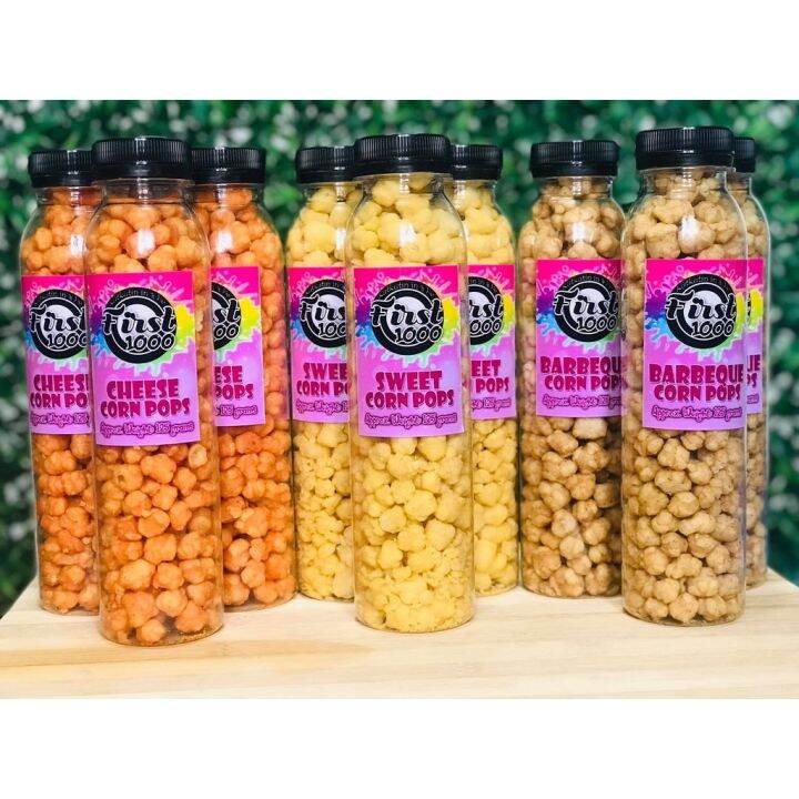 CORN POPS: Sweet Cheese Barbeque Kutkutin in a Jar by First1000 | Lazada PH