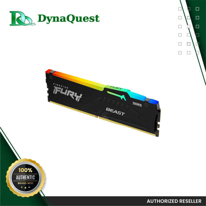 Kingston FURY Beast RGB 16GB DDR5 5200mhz 40-40-40 1.25V CL40 KF552C40BBA-16 | Lazada PH