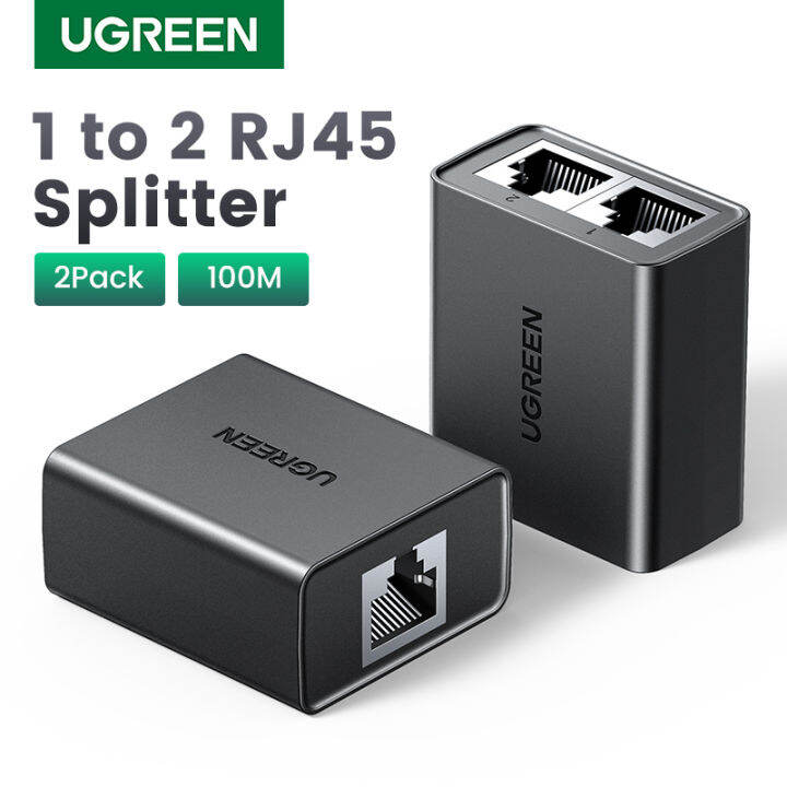 UGREEN RJ45 Splitter 1 to 2 Ethernet Adapter Model: 50923 | Lazada.co.th