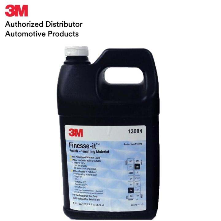 3เอ็ม 13084 ยาขัดเงา น้ำยาขัดสีรถ (แกลลอน) 3.785 ลิตร 3M 13084 ...