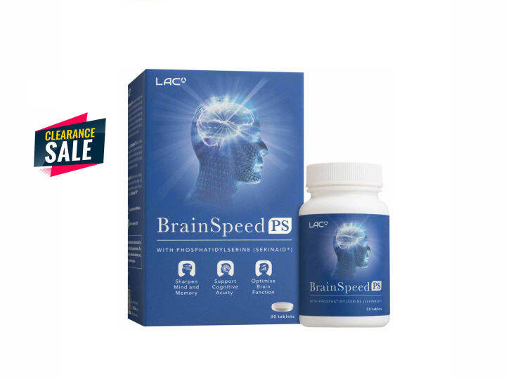 LAC BrainSpeed PS 30 Tablets (Best by: July 2024) | Lazada PH