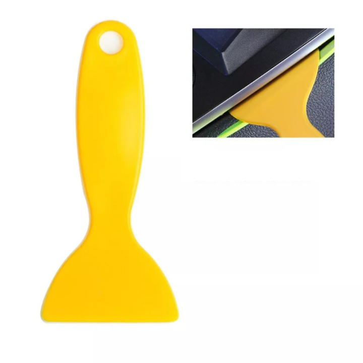 Plastic Auto Carbon Fiber Vinyl Film Wrapping Scraper Car Window ...