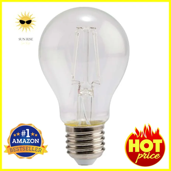 หลอด LED EVE A60 FILAMENT GLS 4 วัตต์ YELLOW E27LED BULB EVE A60 ...