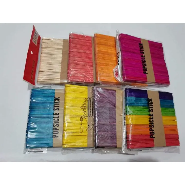 Popsicle Sticks (50 pcs per pack) | Lazada PH