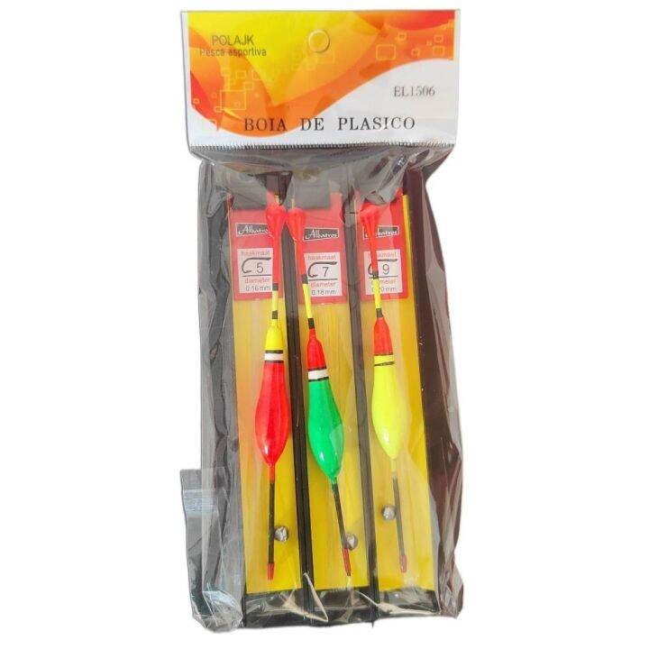 DSFDF 3ชิ้น/ล็อต แข็งแรงทนทาน เพ็สก้า พร้อมตะกั่วสำหรับกัด อุปกรณ์ตกปลาแท็กเกิล Bobber bobber ...