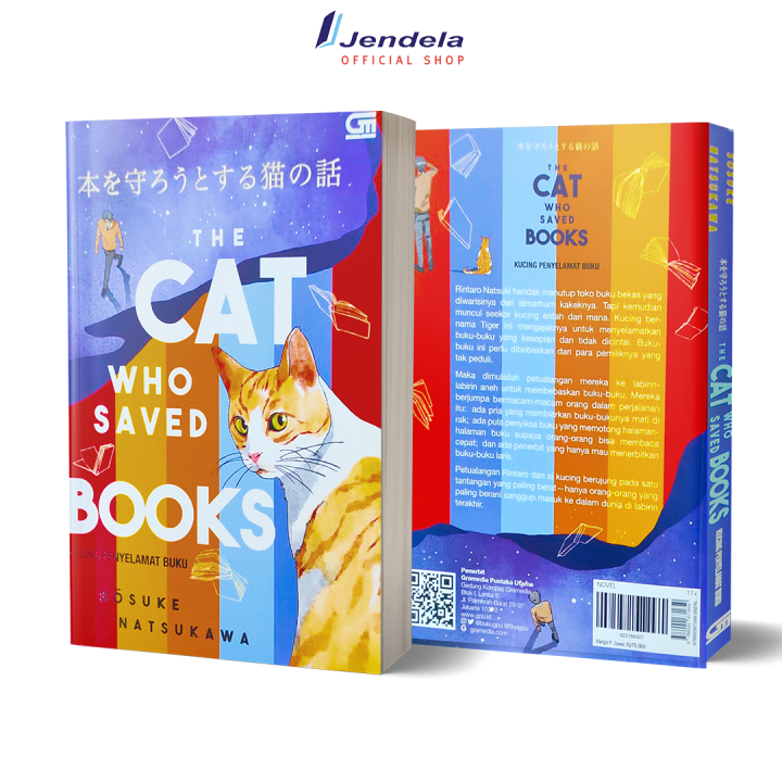 Kucing Penyelamat Buku The Cat Who Saved Books By Nosuke Satsukawa ...