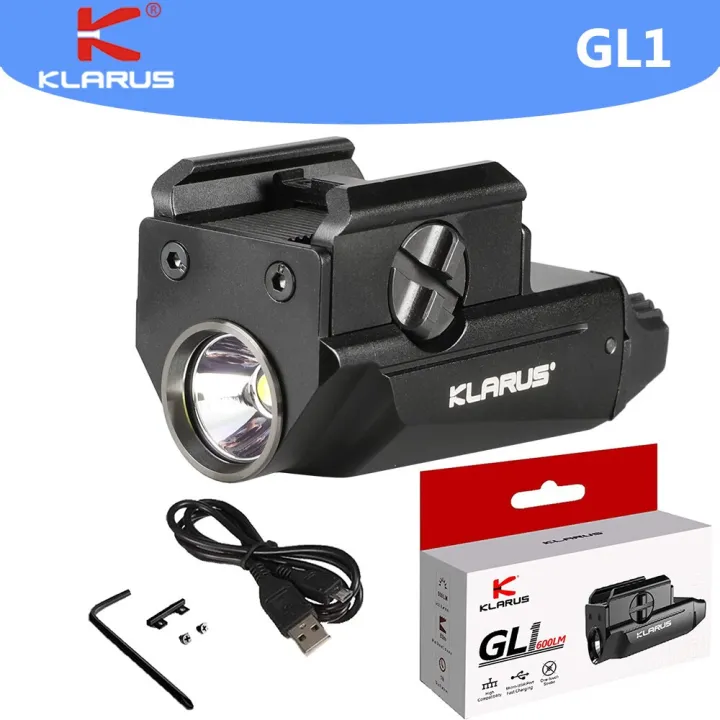 klarus GL1 Micro Light CREE XP-L2 HD 600LM Rechargeable Flashlight for ...