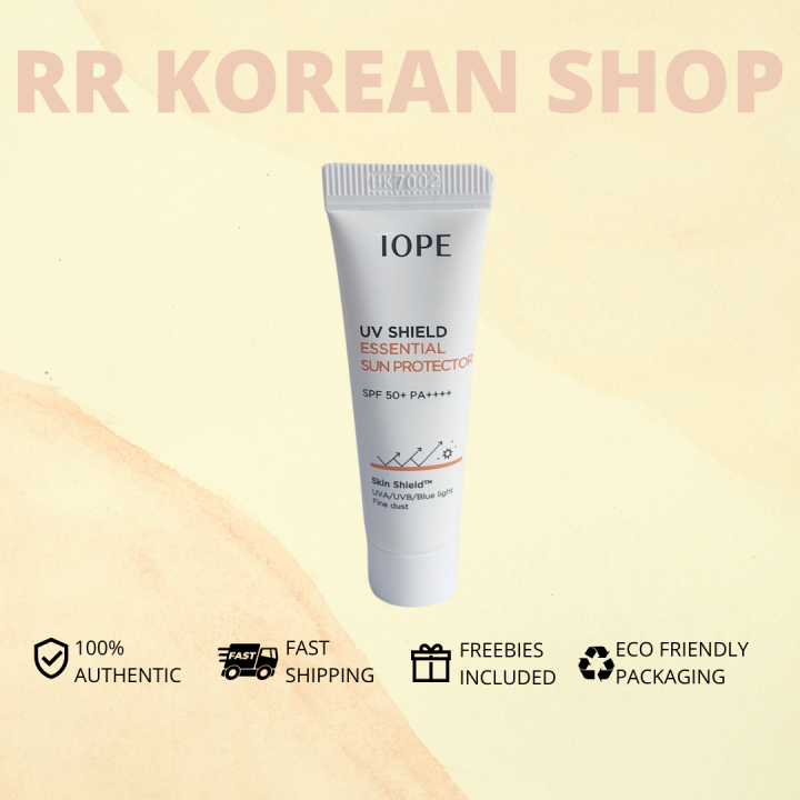 [AUTHENTIC] IOPE UV Shield Essential Sun Protector SPF 50+ PA+++ 10ml ...