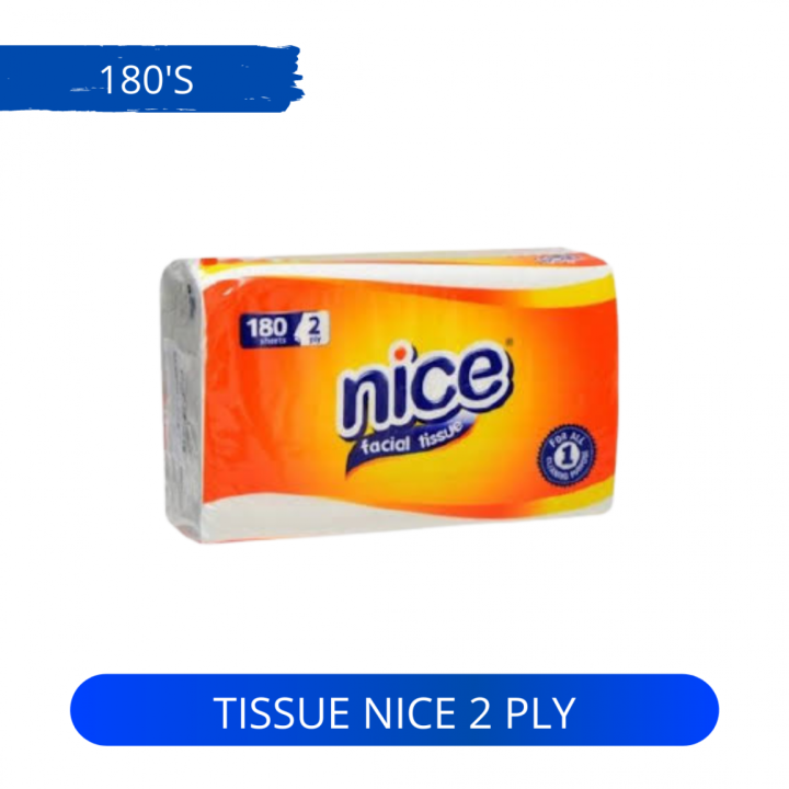Tissue Nice 180 Sheet 2 Ply / Tisu Nice | Lazada Indonesia