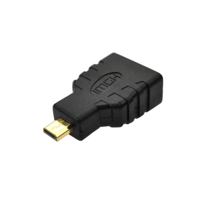 HDMI Micro Mini to HDMI Adapter Gold-Plated 1080P Male To Standard ...