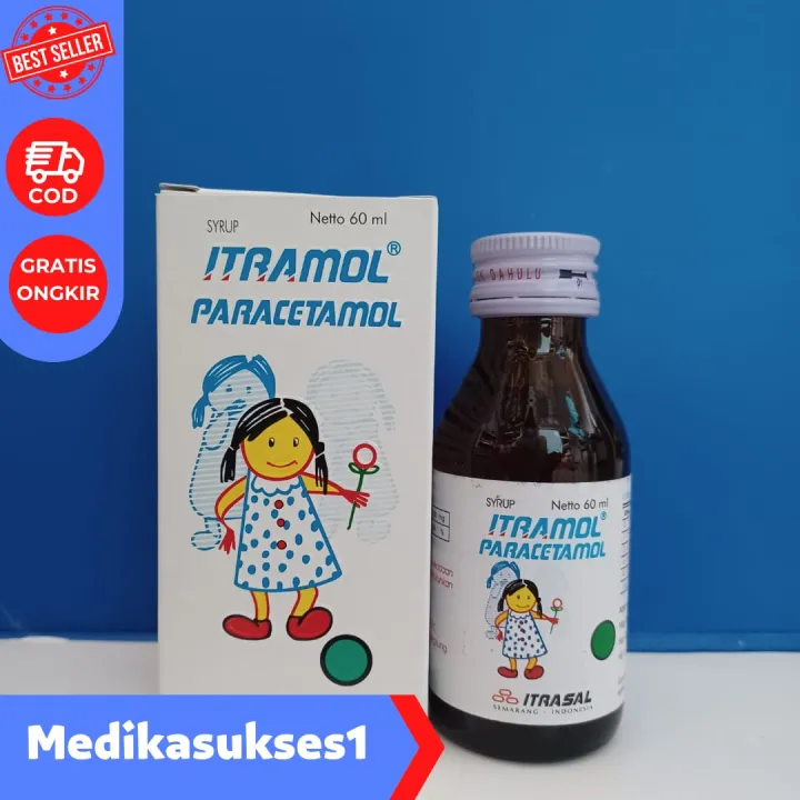 Itramol Sirup Penurun Panas pada anak - Meringankan demam, Sakit kepala ...
