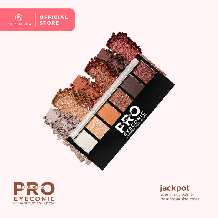 EB Pro Eyeconic 6 Shades Eyeshadow [Eyeshadow Palette, Multi use ...