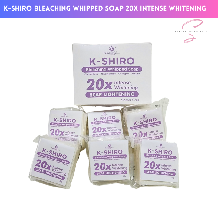 Kagayaku Shiro 20x Whitening Intense Bleaching Whipped Soap Japanese ...