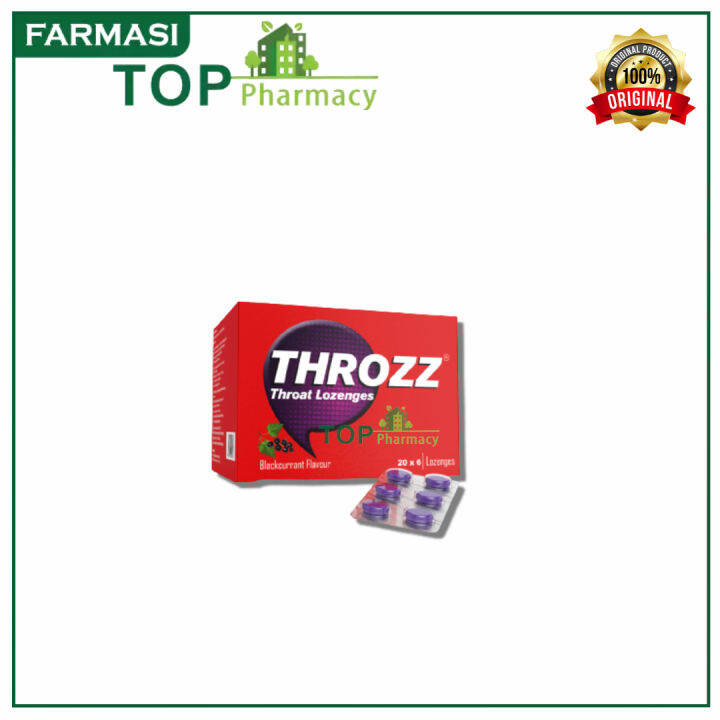 THROZZ Throat Lozenges to Relieve Sore Throat / Throat Irritation ...