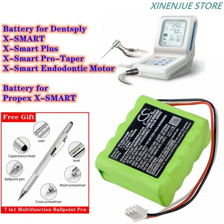 Medical Battery 12V/700mAh A 1007 000 001 00 for Dentsply X-SMART, Endodontic Motor, Plus, for ...