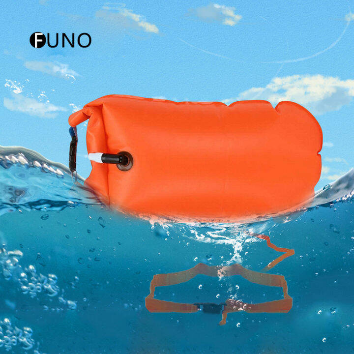Water Sports Safety Swim Buoy Waterproof Airbag Inflated Buoy ...