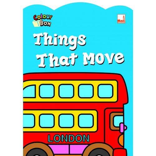 Kid Plus หนังสือแบบฝึกหัดระบายสี COLOUR BOX - Things That Move | Lazada ...