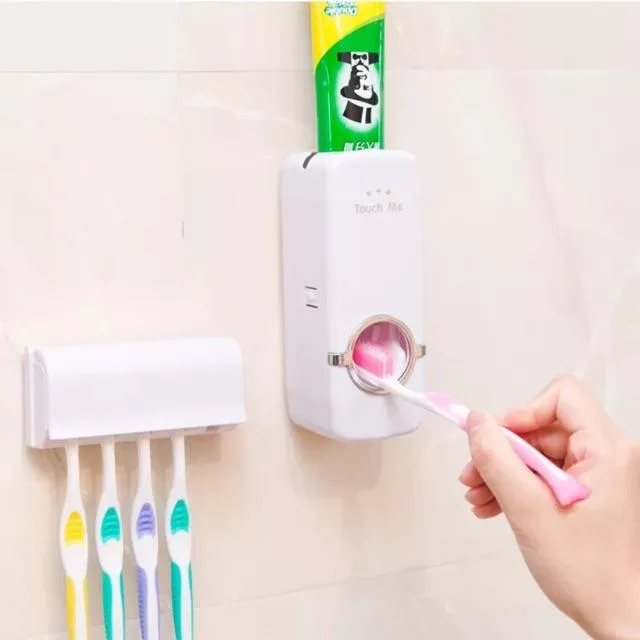 Touch Me Hands-Free Toothpaste Toothbrush Dispenser | Lazada PH