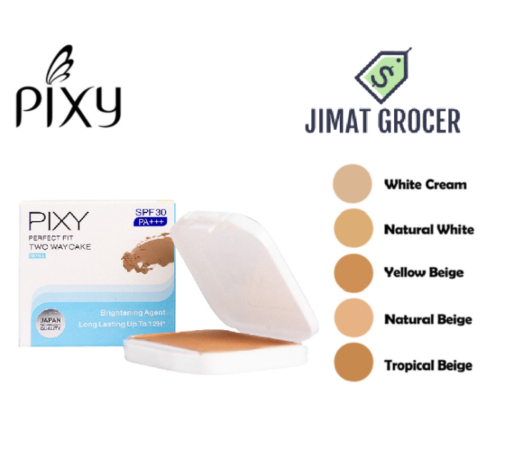 Pixy UV Whitening Two Way Cake (Refill) 12.2g | Lazada