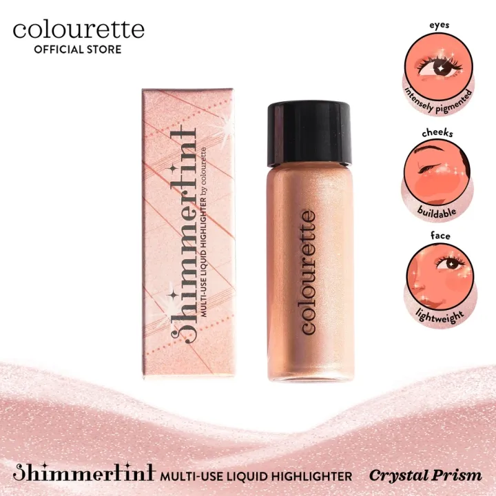 Colourette Shimmertint in Crystal Prism [Liquid Highlighter Multi-Use ...