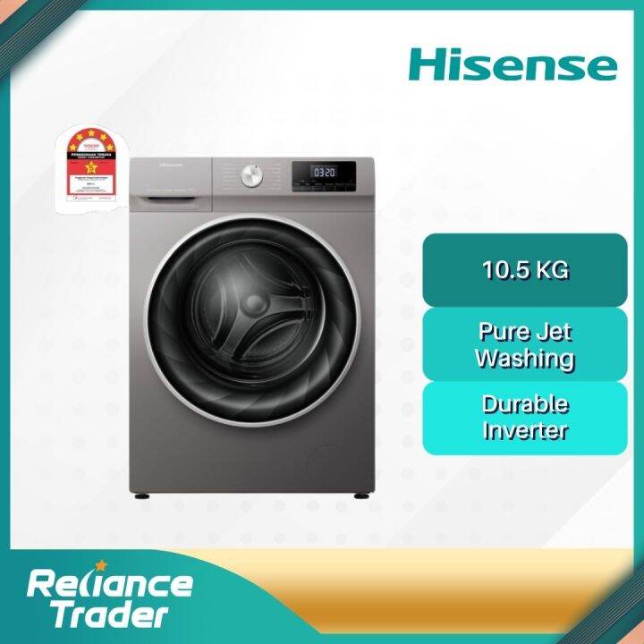 Hisense 10.5KG Front Load Washing Machine 10.5KG WFQY1114VJMT | Lazada