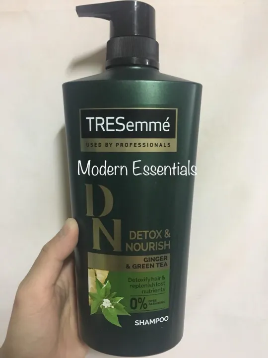 Tresemme Detox & Nourish Ginger & Green Tea Shampoo | Lazada PH
