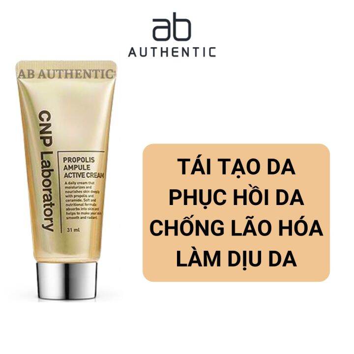 Kem dưỡng keo ong tái tạo,phục hồi da CNP Laboratory Propolis Active Cream 31ml- AB Authentic ...