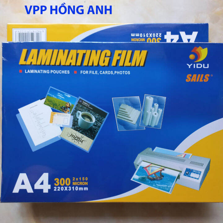 Nhựa ép / Màng ép Plastic A4 YIDU CHÍNH HÃNG Định lượng 80mic 100mic 125mic 150mic | Lazada.vn