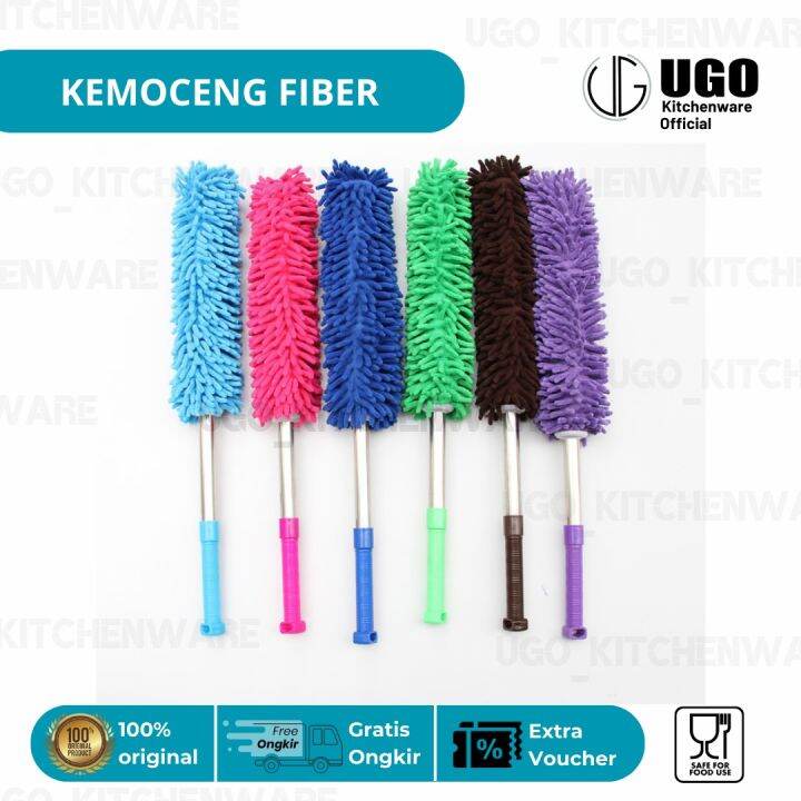 Kemoceng fiber kemoceng pembersih debu dust clean micro fiber panjang ...